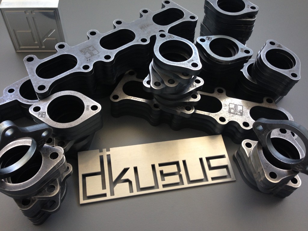 M104 Exhaust header flange set (8mm) | dkubus Pty Ltd